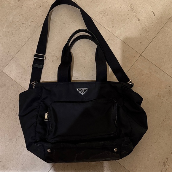 Prada | Bags | Prada Black Baby Bag | Poshmark